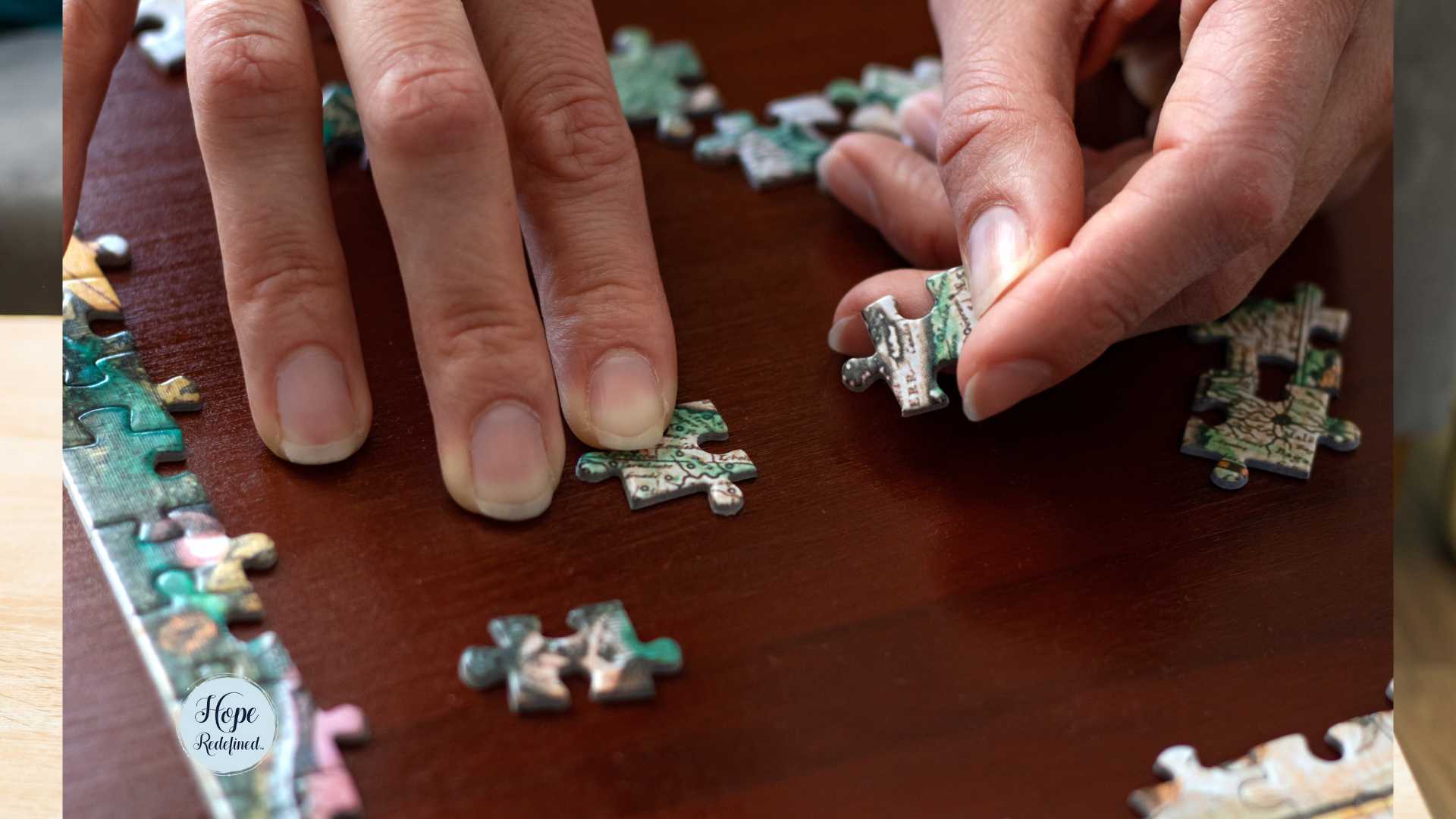 Finding Pieces of Me: Self-Care and Jigsaw Puzzles - Hope Redefined