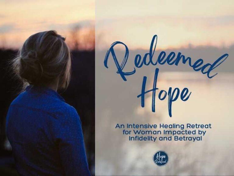 Redeemed Hope Retreat Spring 2026 - Hope Redefined